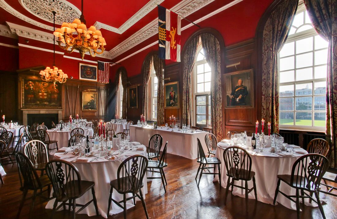 The Long Room | Dining | The HAC (Honourable Artillery Company)
