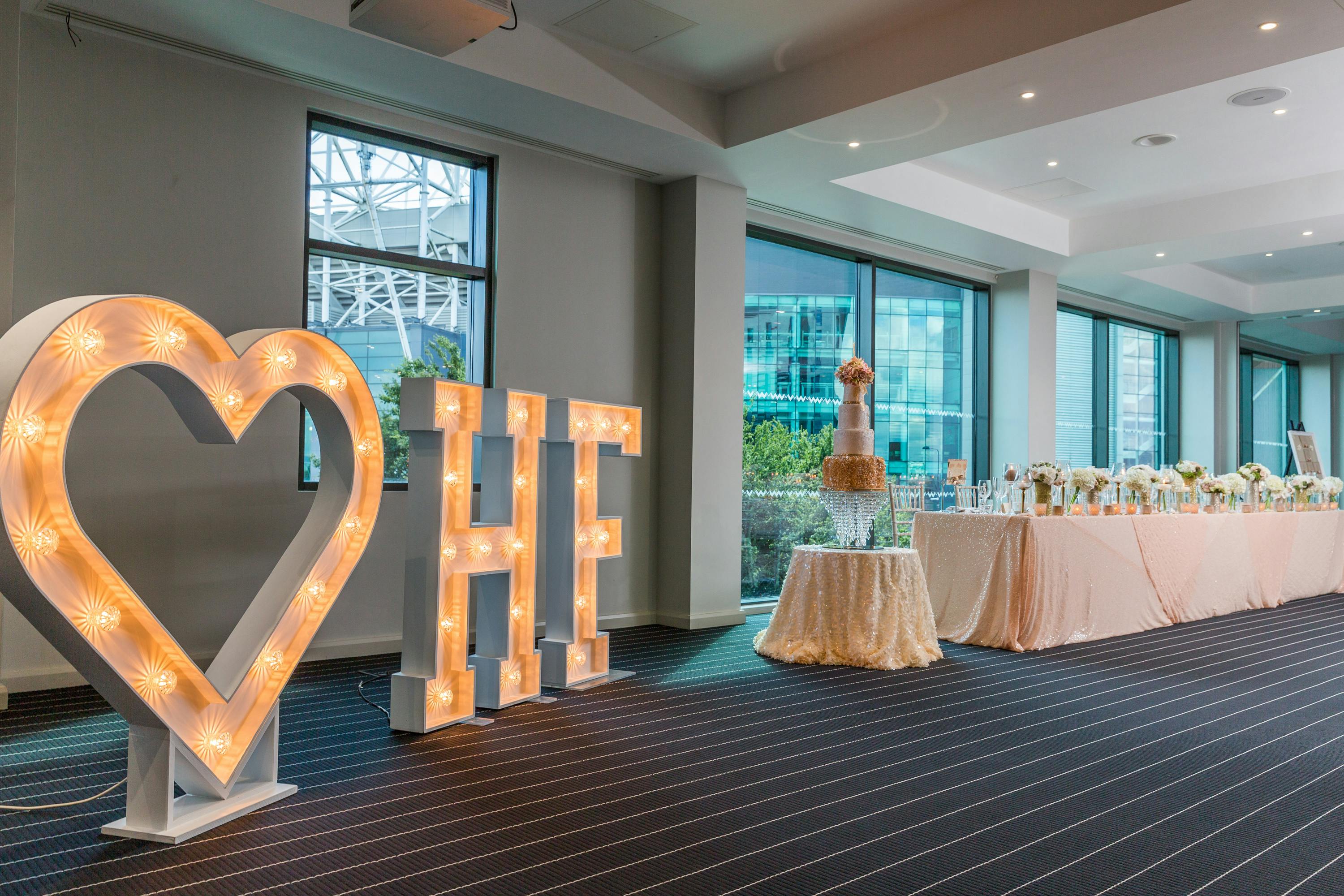 The Stadium Suite | Weddings | Hotel Football