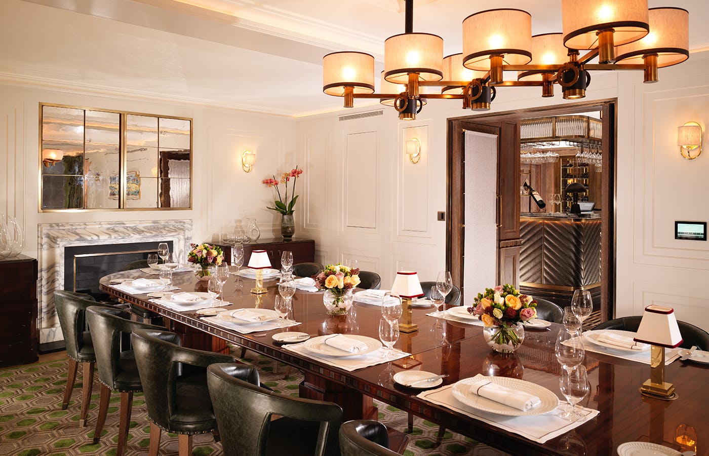 The Clarges Suite | Dining | Flemings Mayfair Hotel | Hire Space