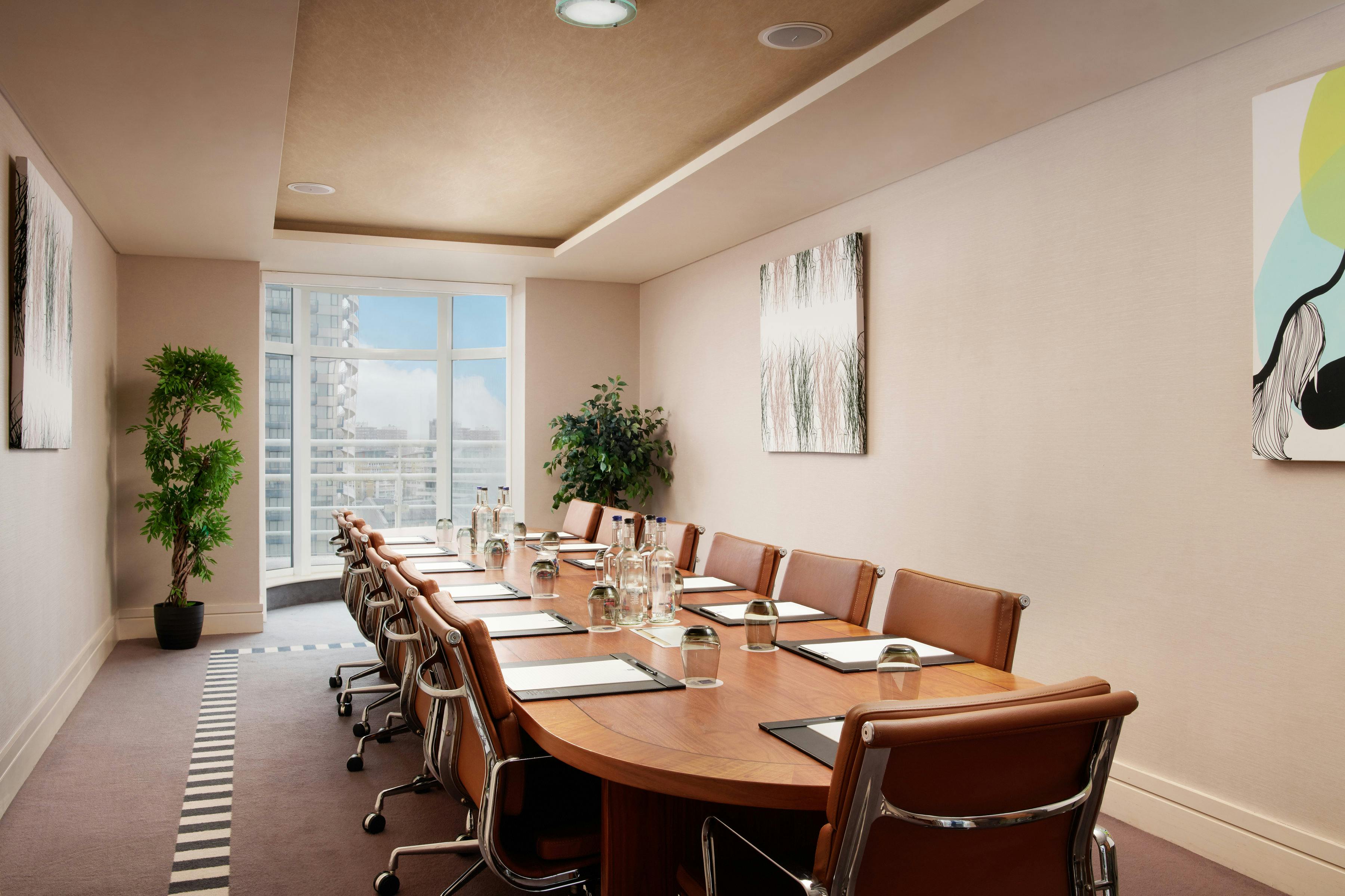 Executive Boardroom | Dining | The Chelsea Harbour Hotel