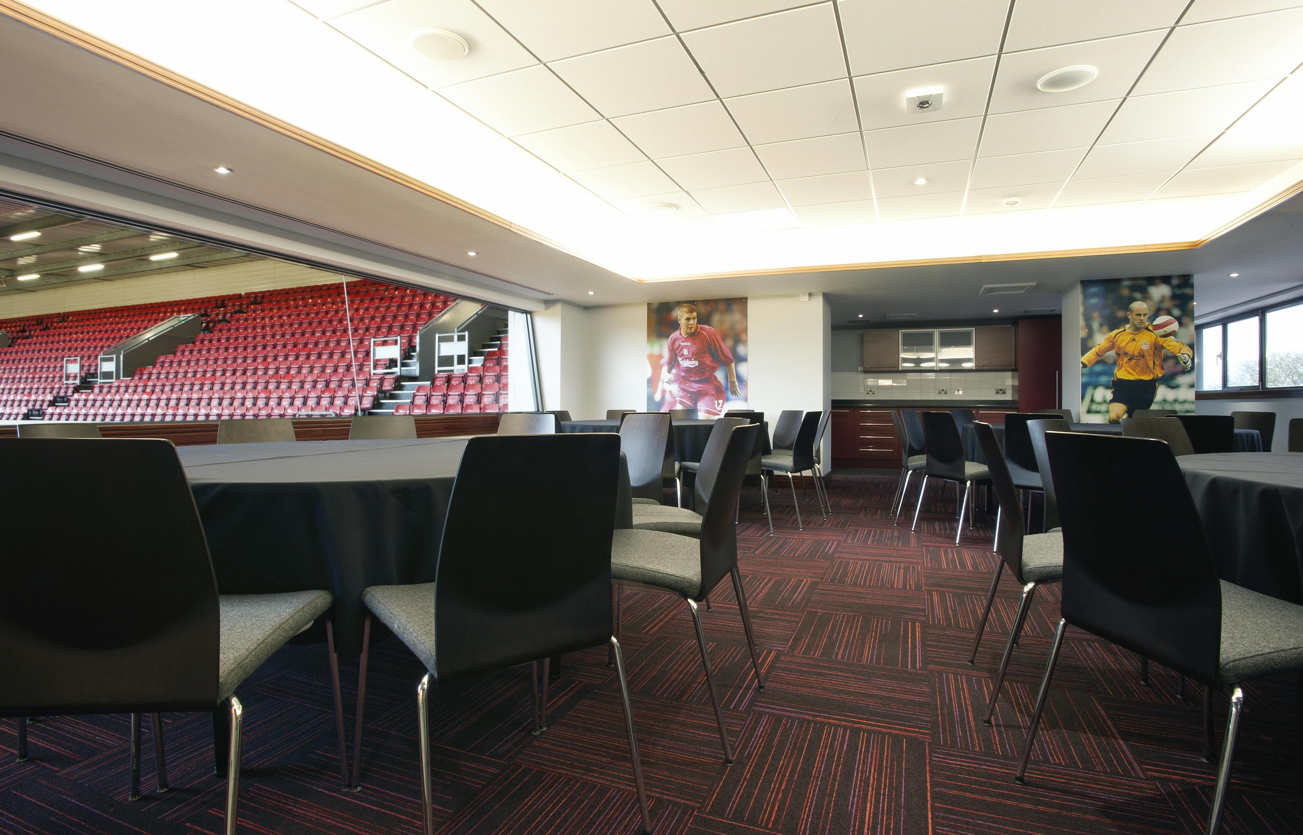 Executive box 1A | Dining | Liverpool Football Club | Hire Space