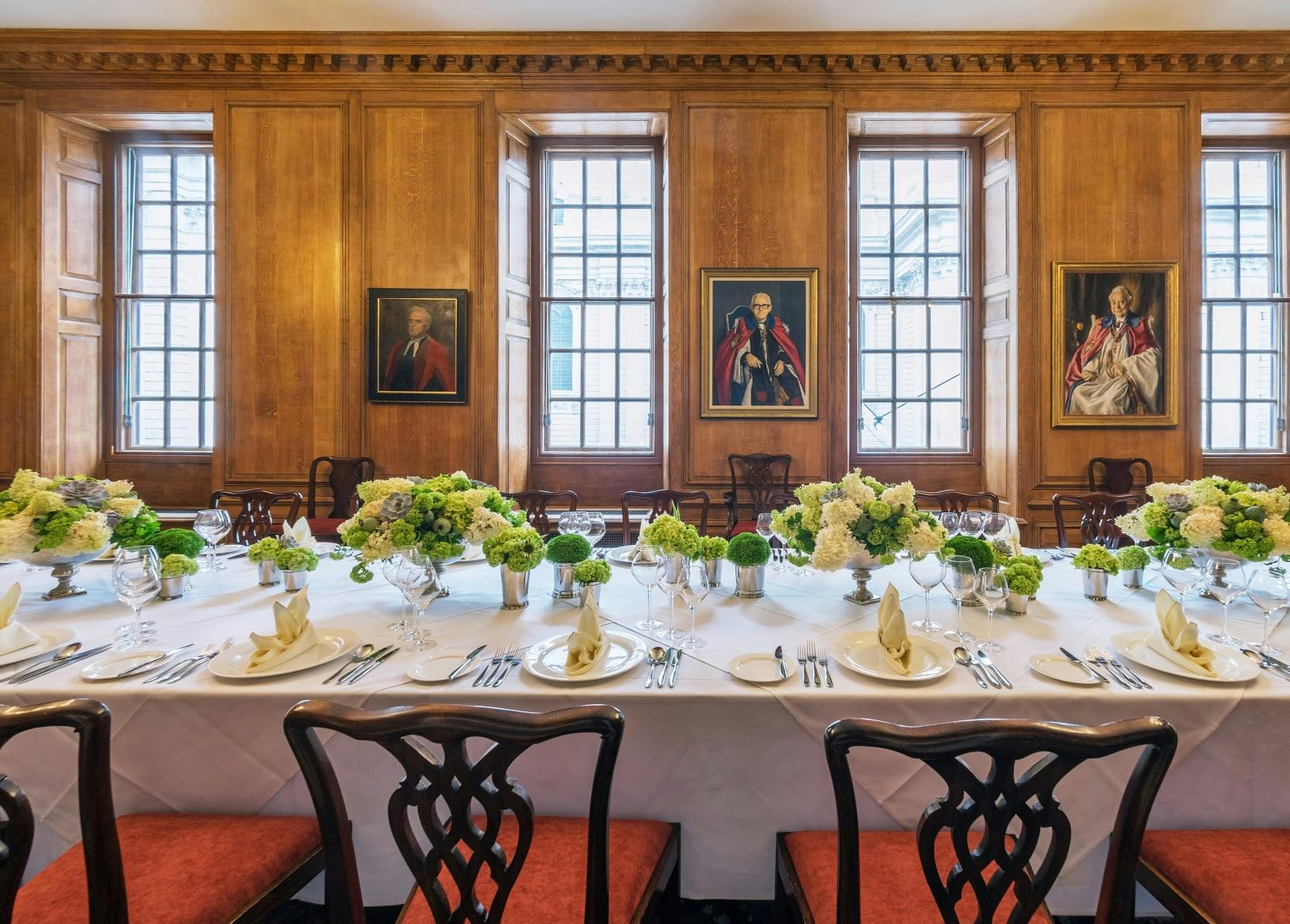 Chapter Rooms | Dining | St. Paul's Cathedral