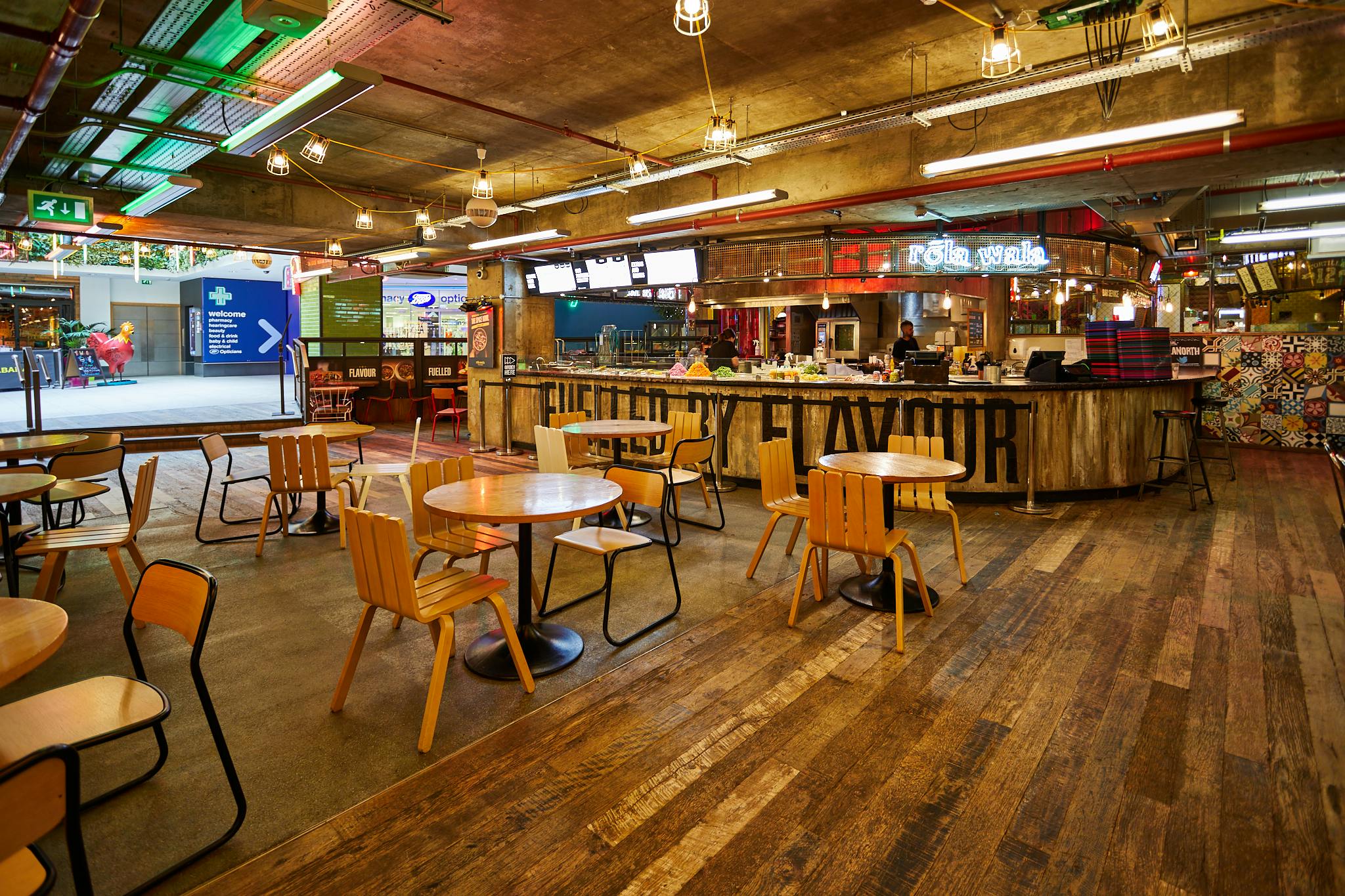 Street Alley & Urban Courtyard | Dining | Trinity Kitchen