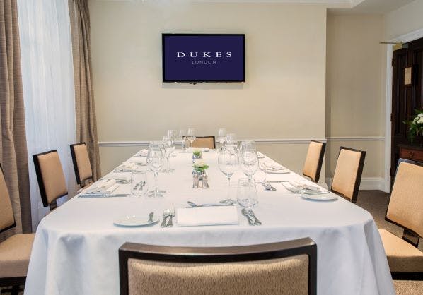 Sheridan Suite | Events | DUKES LONDON | All the best venues