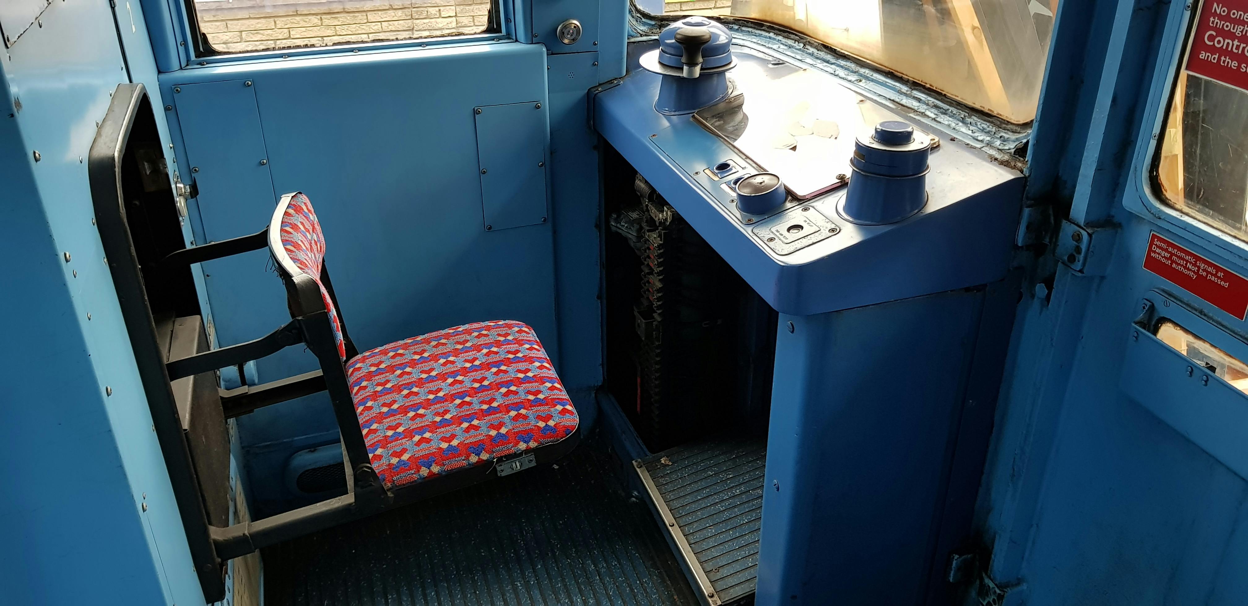 Victoria Line cab | Film and Photo | Walthamstow Pumphouse Museum