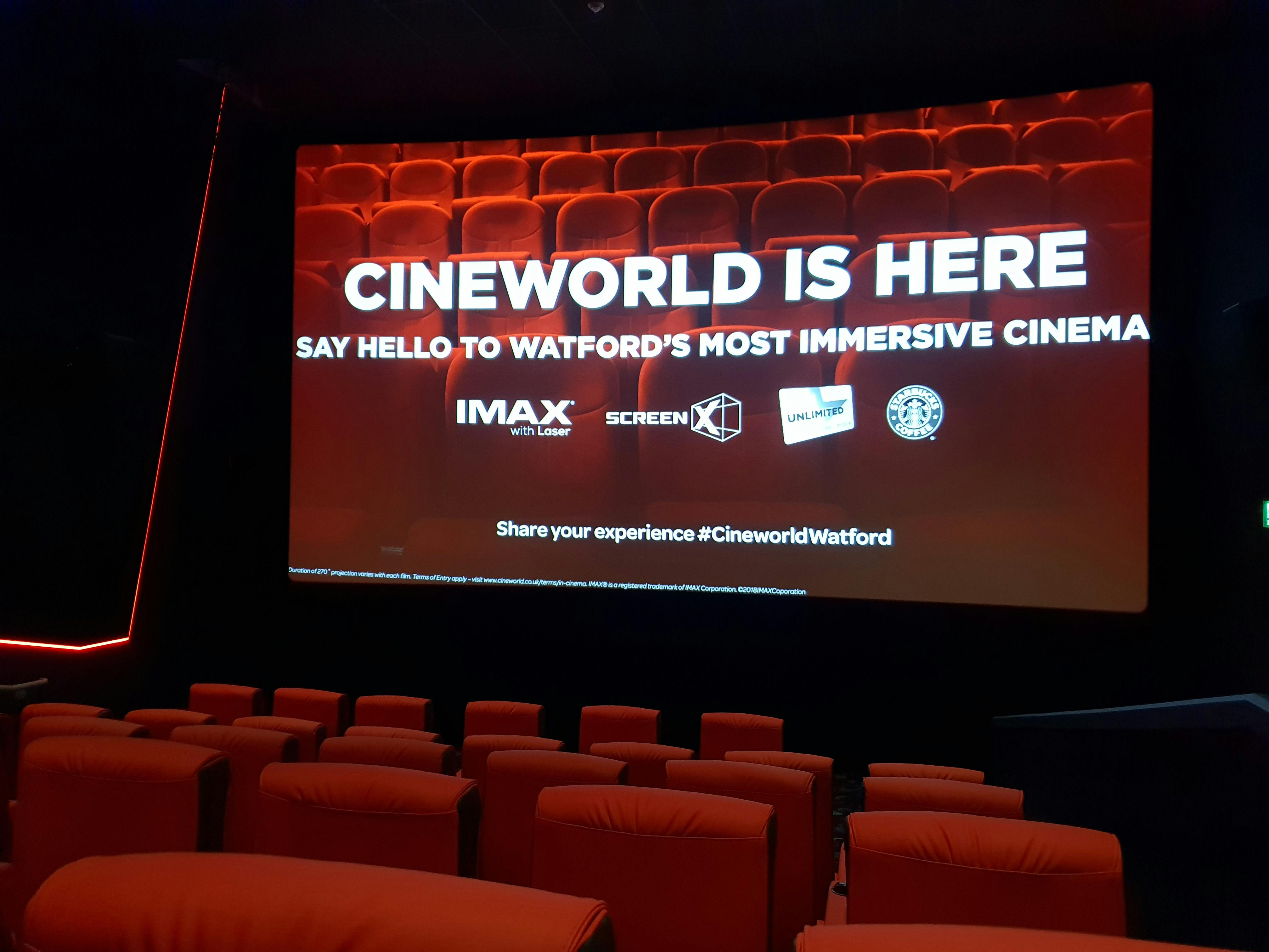 Screen 7 | Business | Cineworld Watford | All the best venues