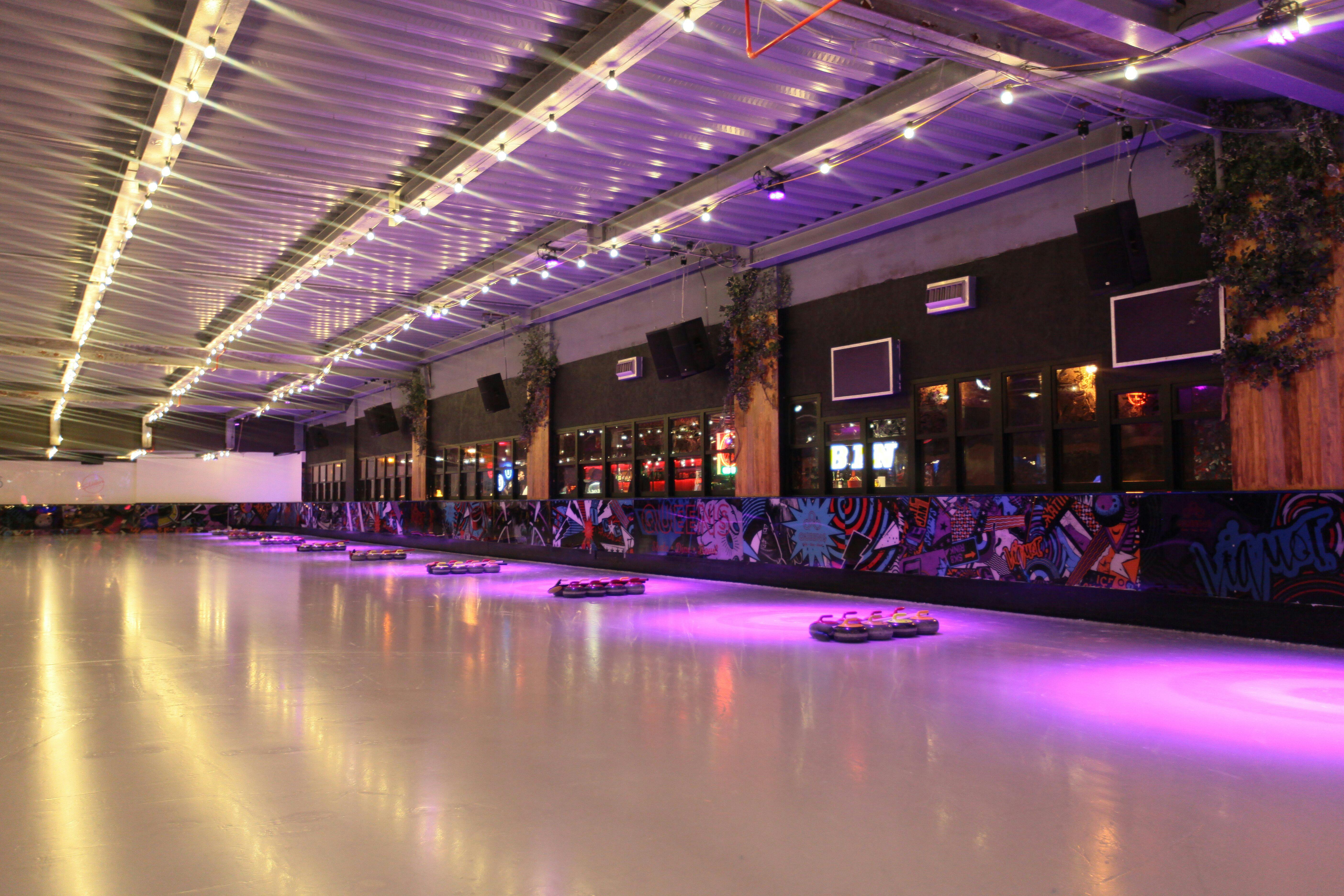 Ice Rink | Film and Photo | QUEENS Skate Dine Bowl | Hire Space