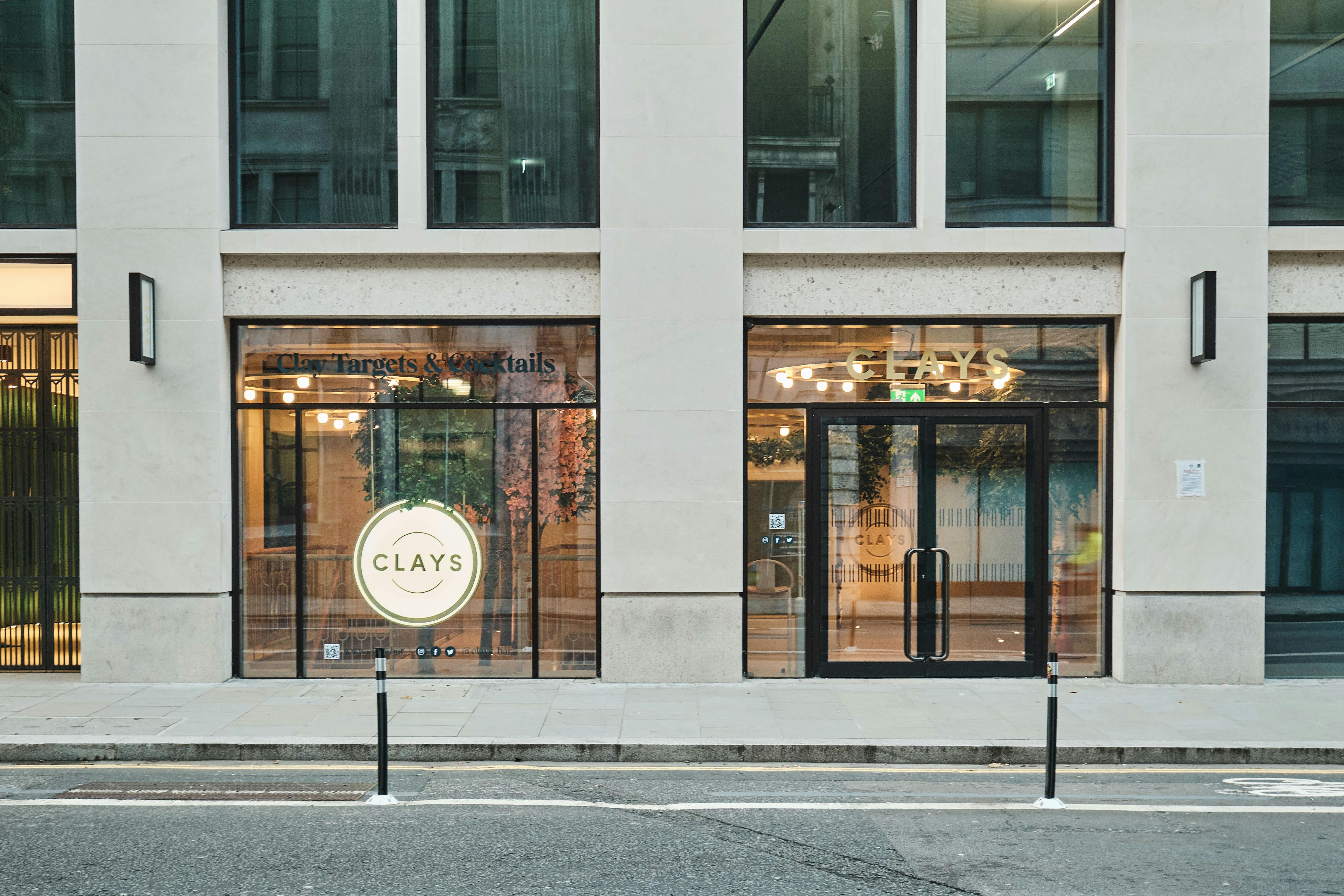 Clays - Moorgate | All the best venues for your event