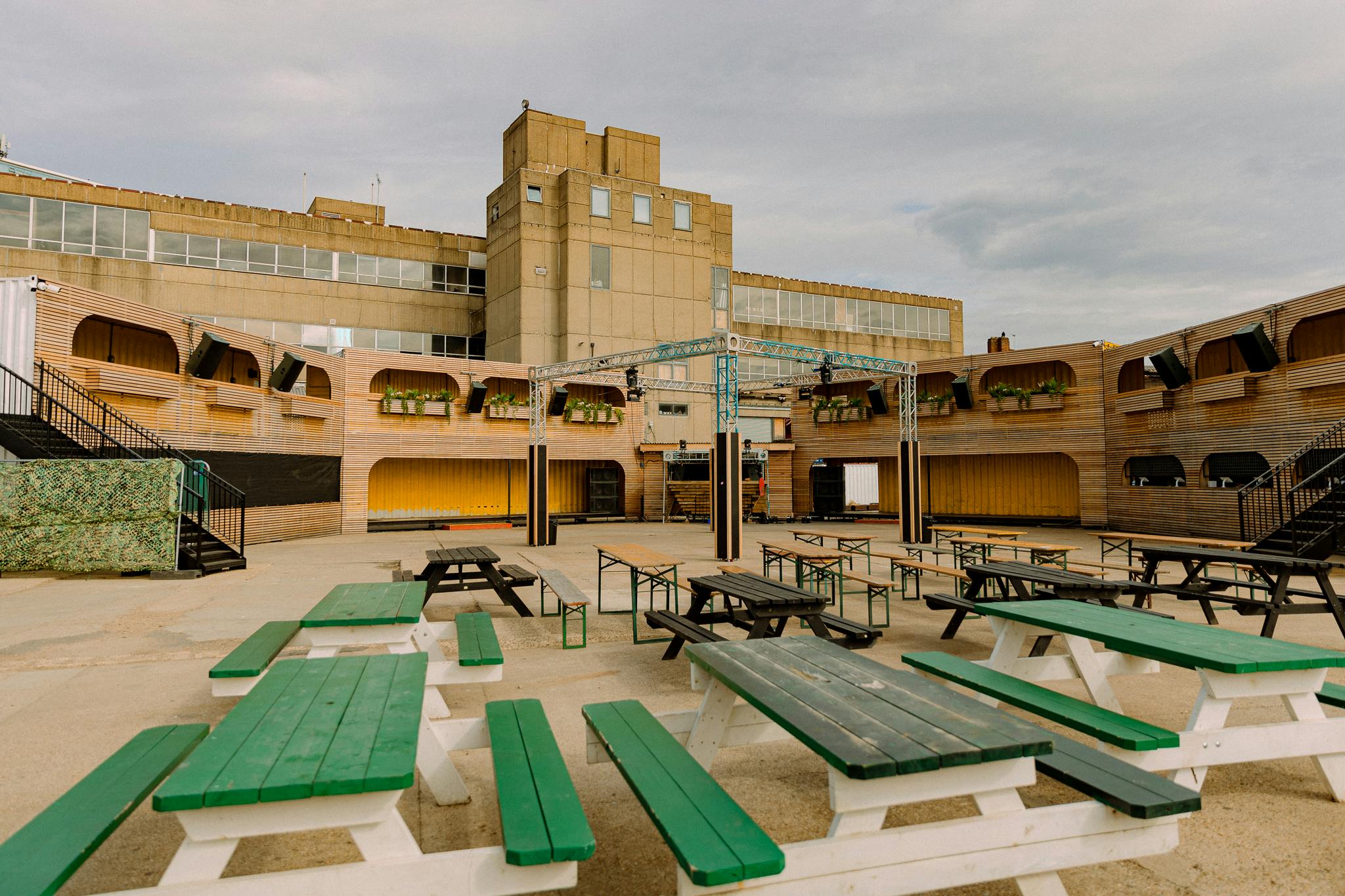 Courtyard | Pop-up | The Cause (AKA 60 Dock Road) | Hire Space