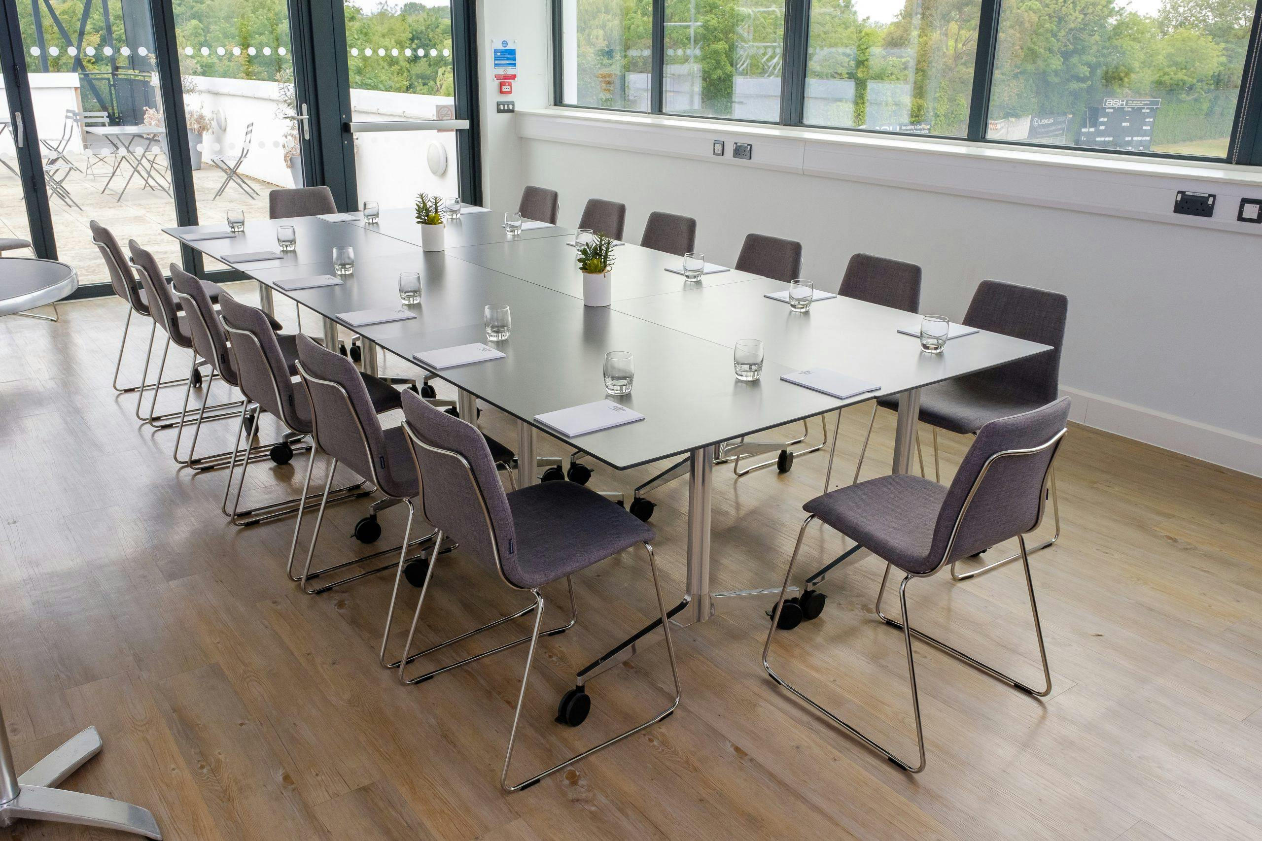 The Long Room | Dining | The Guildford Pavilion | Hire Space