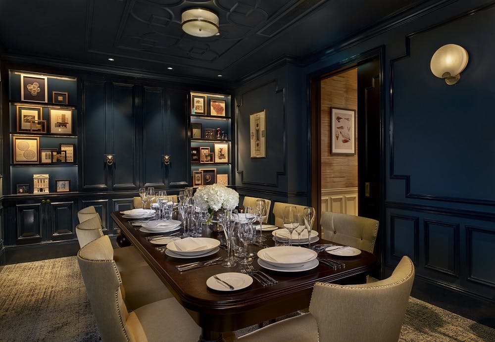 Knightsbridge Room | Dining | 100 Queen's Gate Hotel London, Curio Collection by Hilton