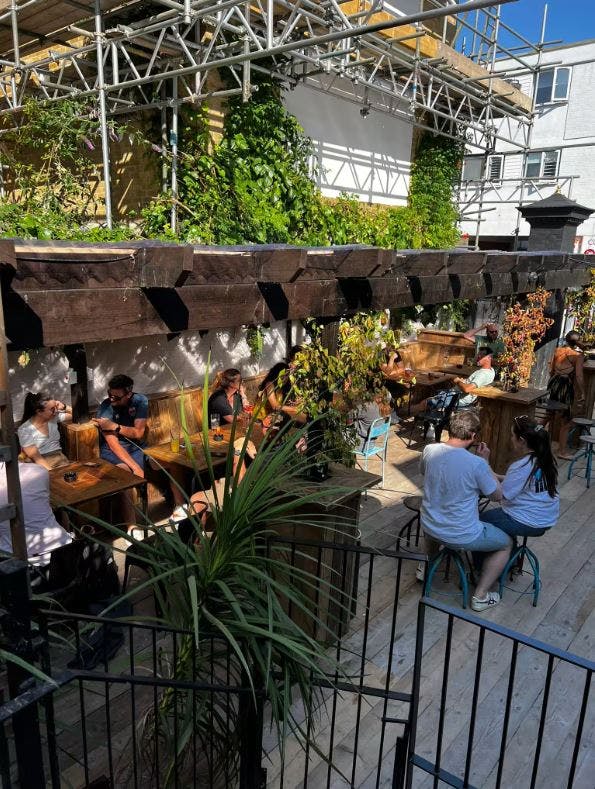 Wolfpack Beer Garden | Dining | Wolfpack Fulham | Hire Space