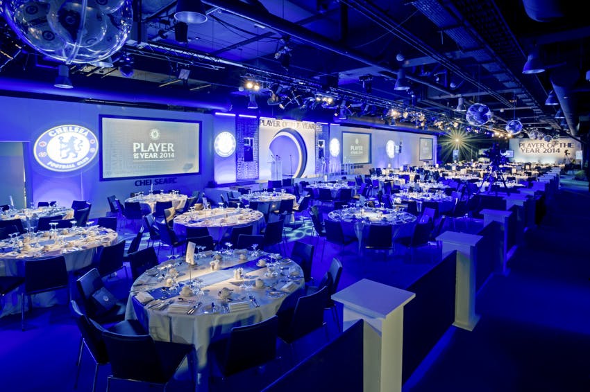 The Great Hall | Dining | Chelsea Football Club | Hire Space