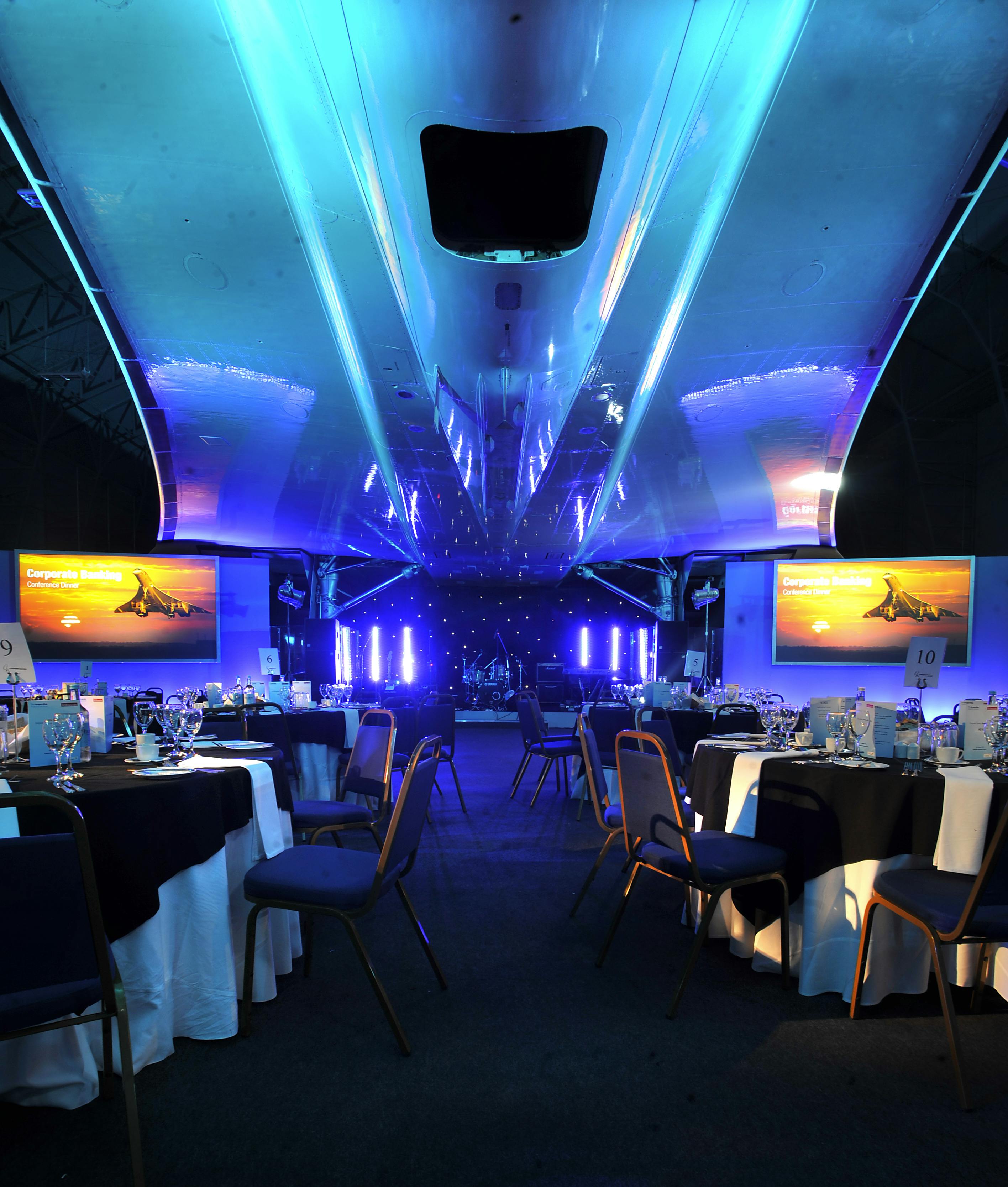 Concorde Hangar | Events | Concorde Conference Centre