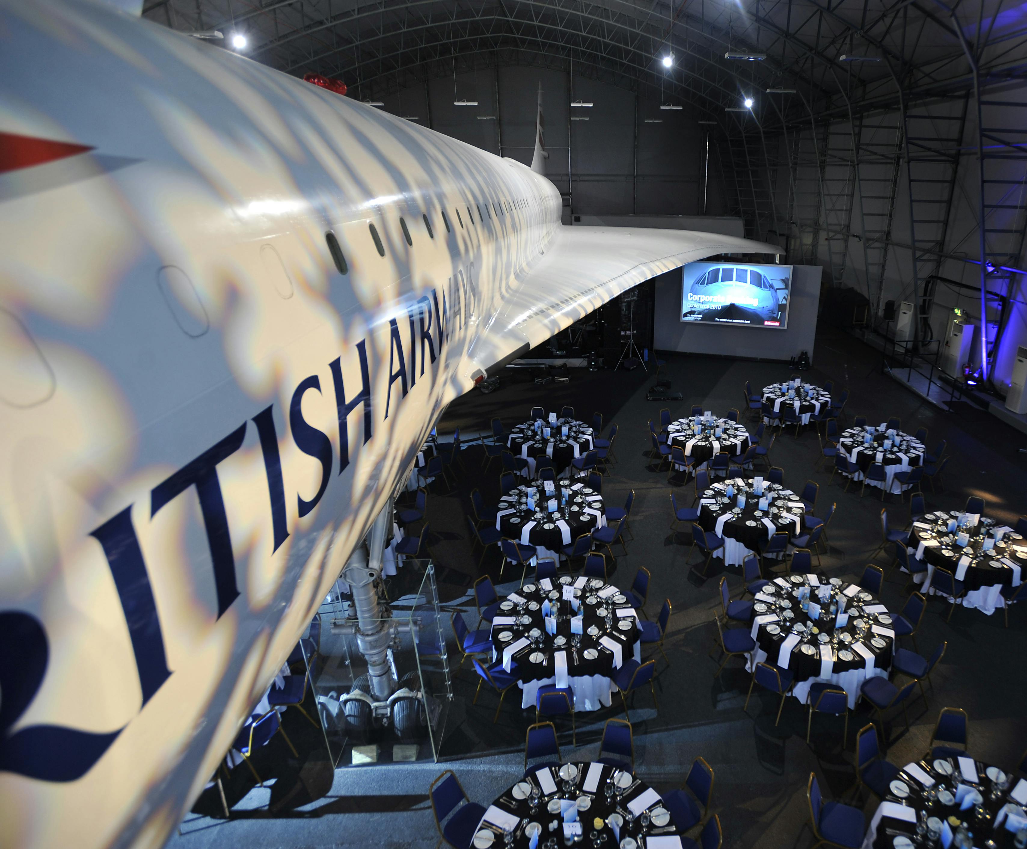 Concorde Hangar | Events | Concorde Conference Centre