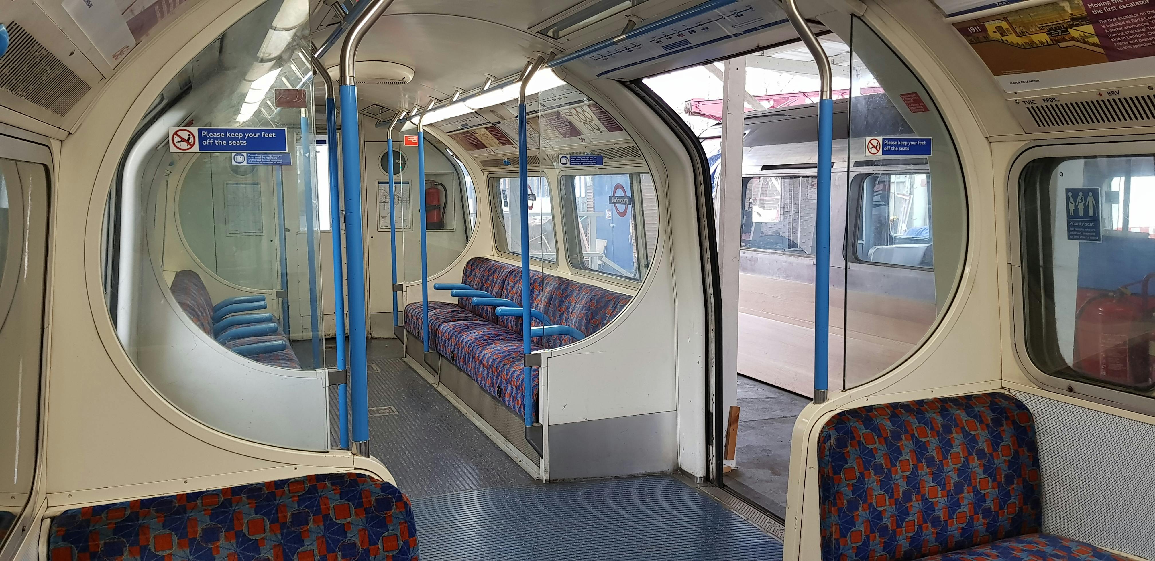 Victoria Line Underground Tube Carriage | Film and Photo | Walthamstow ...