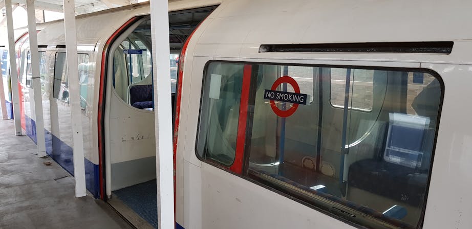 Victoria Line Underground Tube Carriage | Film and Photo | Walthamstow ...