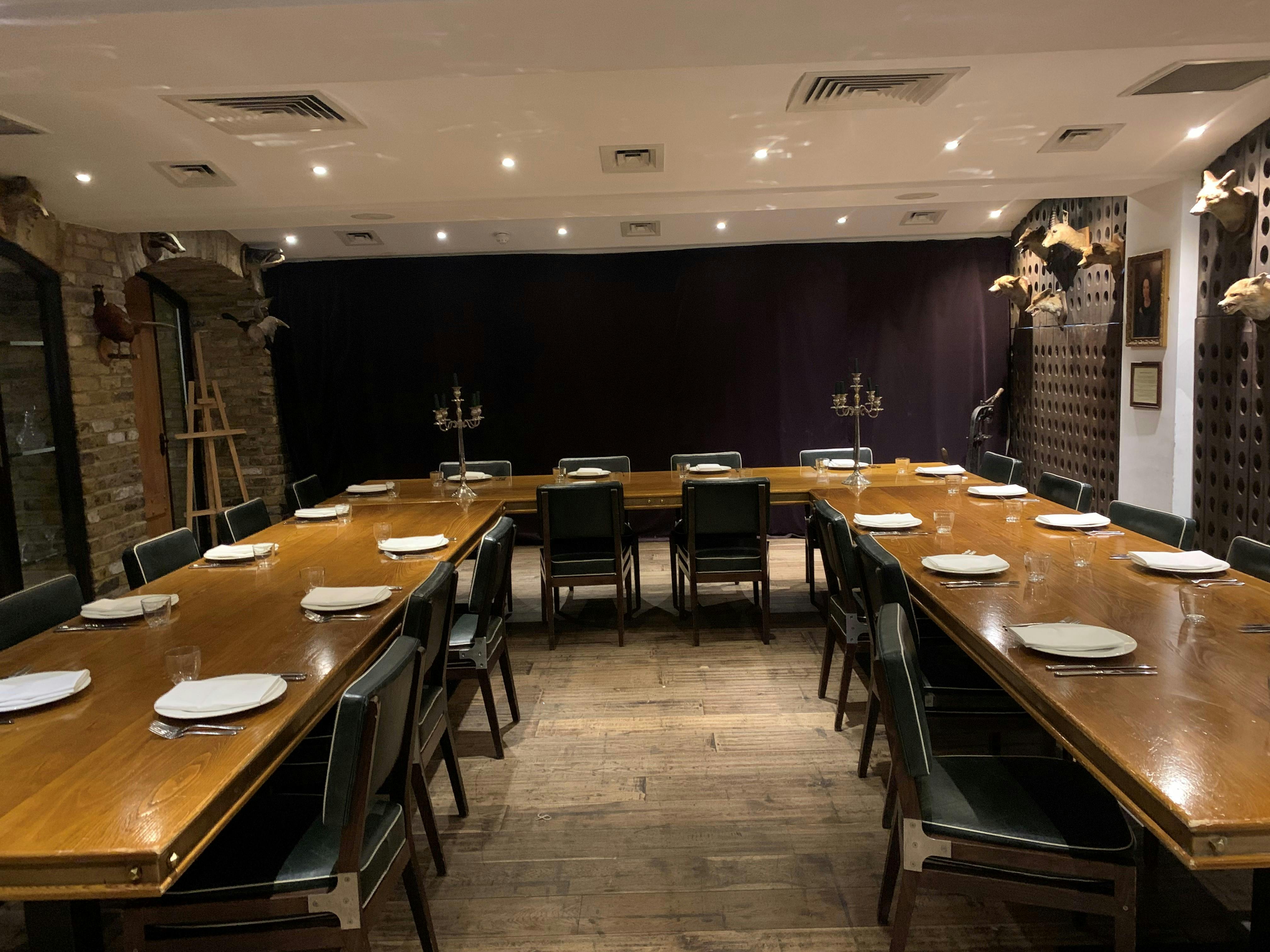 The Josephine Room | Business | The Jugged Hare | Hire Space
